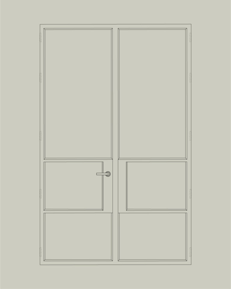 Double Steel Doors | Metro Steel Windows